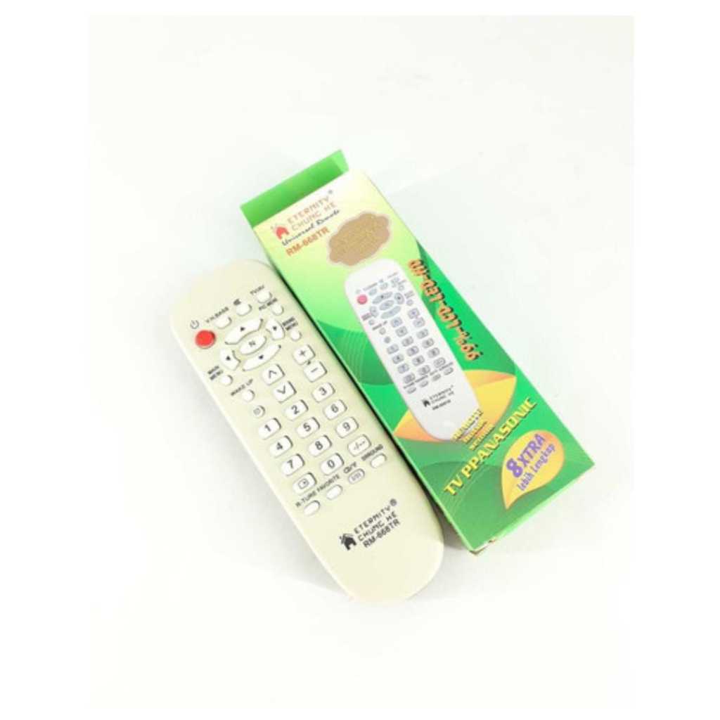 Jual REMOTE TV TABUNG PANASONI 668TR MULTIFUNGSI LANGSUNG PAKAI TANPA ...