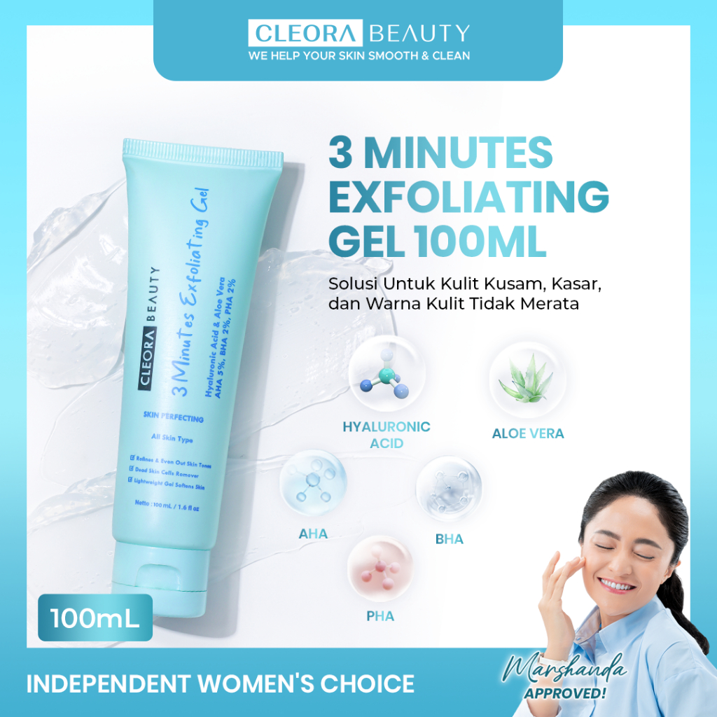 Jual CLOERA BEAUTY | Big Size Cleora Exfoliating Gel 100ml - Scrub ...