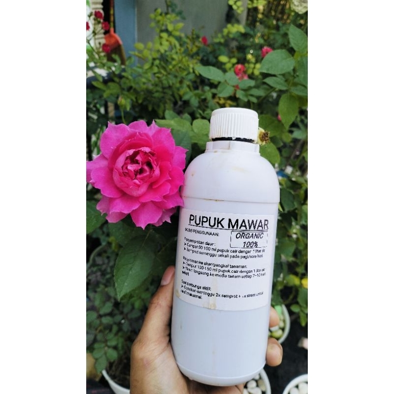 Jual PUPUK MAWAR ORGANIC 100% (500ML) | Shopee Indonesia