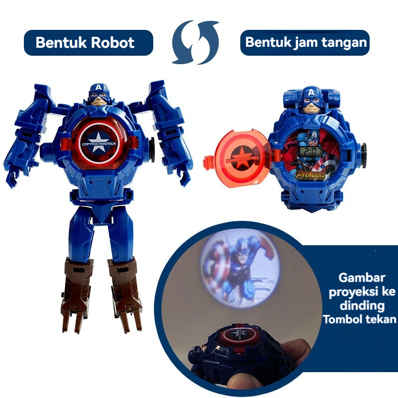 Jual Jam Tangan Robot Anak Laki-Laki – Desain Keren, Karakter Lucu ...