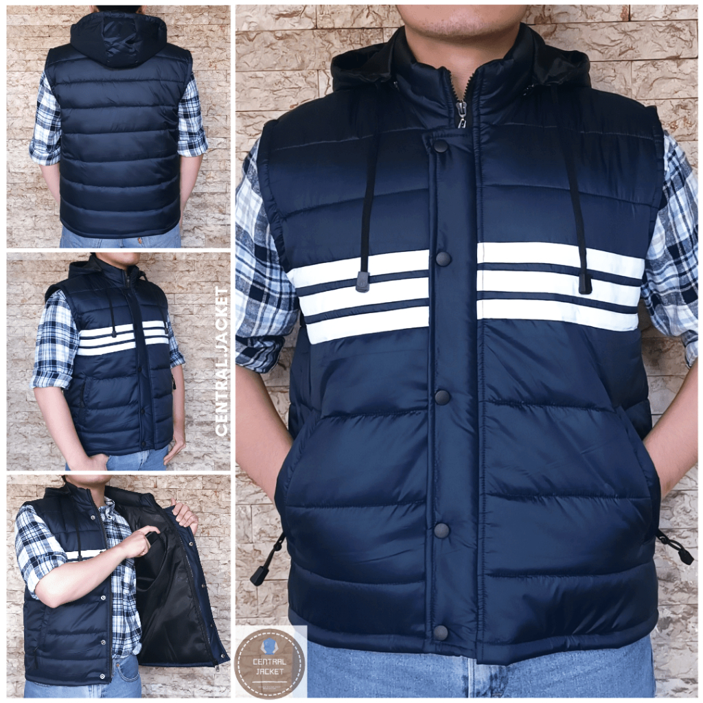 Jual Rompi Parasut Tebal - Rompi Motor Waterproof - Rompi Bahan Parasut ...