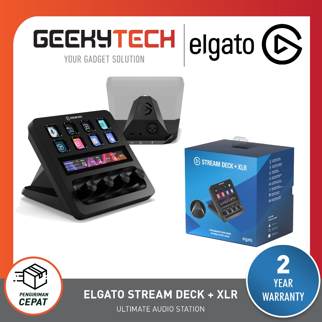 Jual Elgato Stream Deck+ XLR Dock / Elgato Stream Deck Plus XLR Dock ...