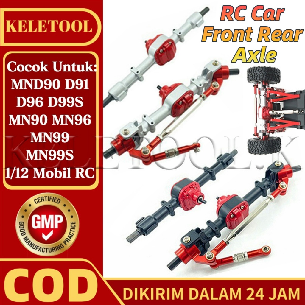 Jual Gardan Metal Axle Perakitan Gandar Depan Belakang Logam Set Axle ...