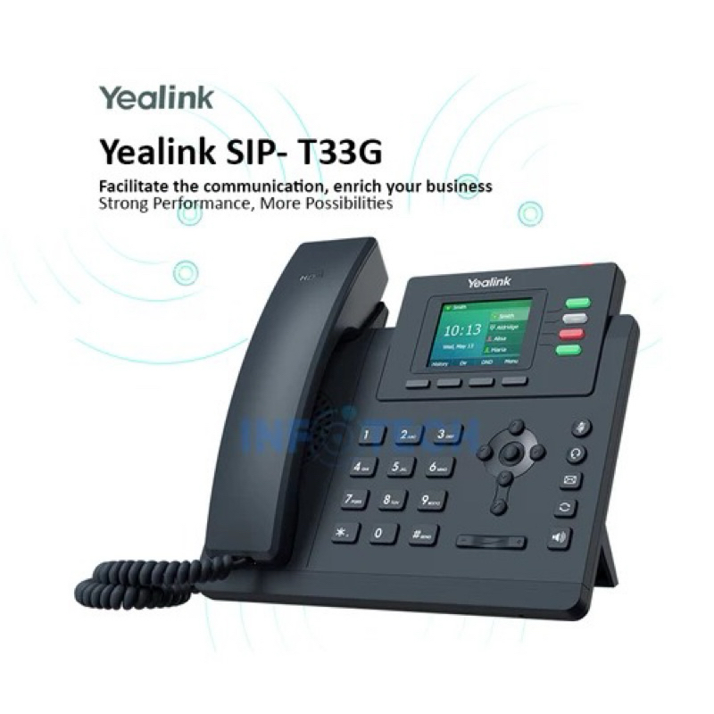 Jual Yealink SIP-T33G - High Performance Gigabit Color Screen IP Phone | Shopee Indonesia