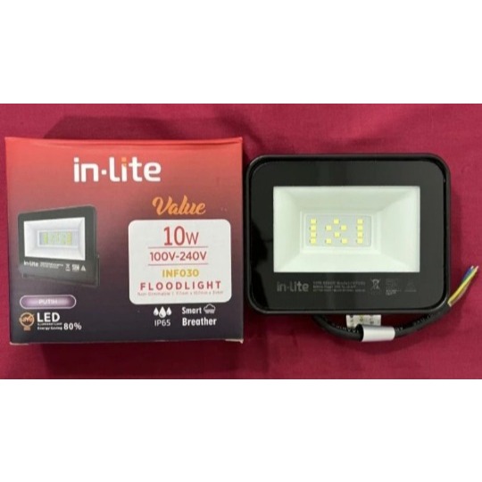 Jual INLITE FLOOD LIGHT Lampu Sorot Inlite 10 Watt / Lampu Tembak IN LITE INF030 10W | Shopee ...
