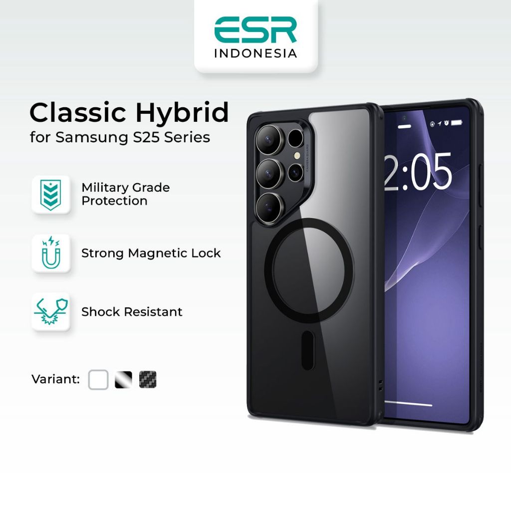 Jual ESR Classic Hybrid Case HaloLock Samsung S25 S25+ S25 Ultra Case ...