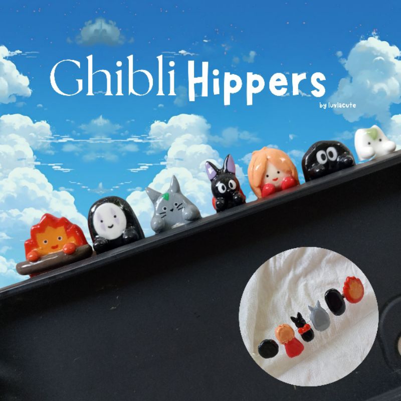 Jual Ghibli Hippers | Hippers hp | clay Hippers | Totoro Hippers ...