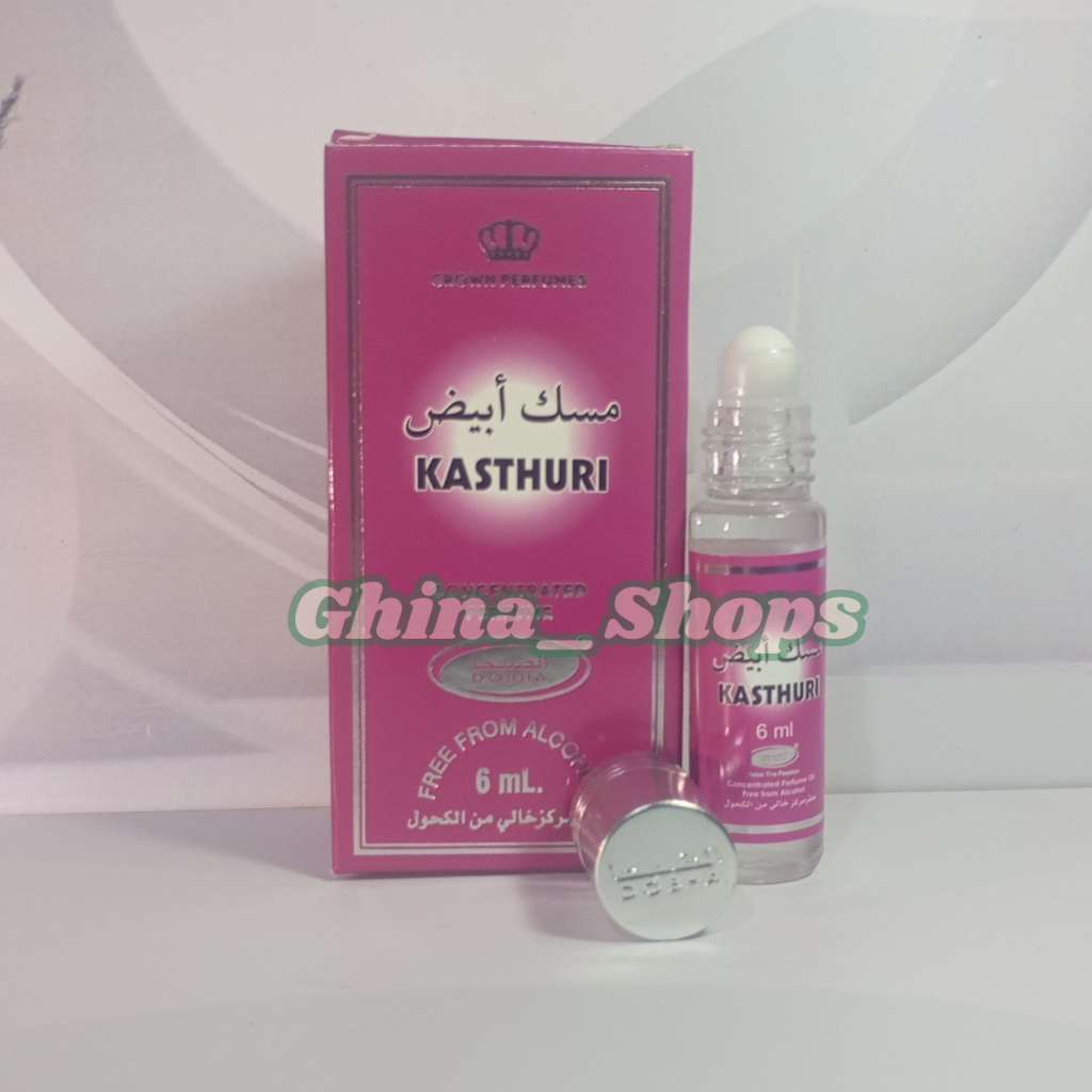 Jual KASTHURI - MISIK ABYADH / PUTIH Parfum DOBHA Kemasan 6 ml Roll On ...