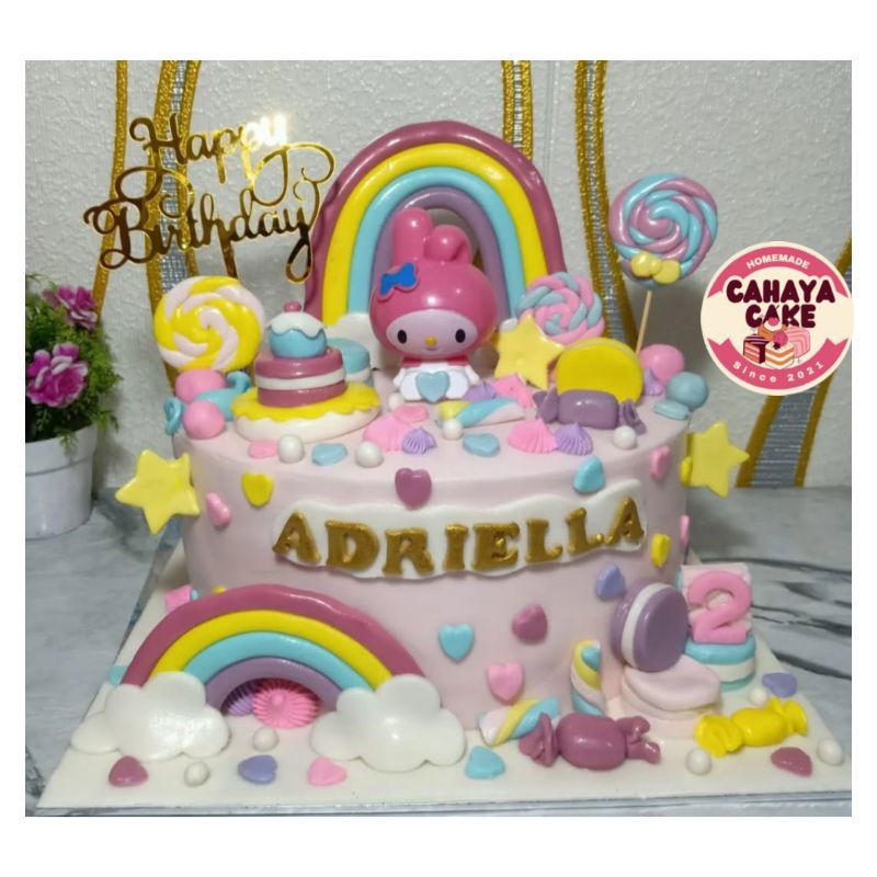 Jual Kue Ulang Tahun Melody Sanrio Melody Cake Sanrio Cake Kue