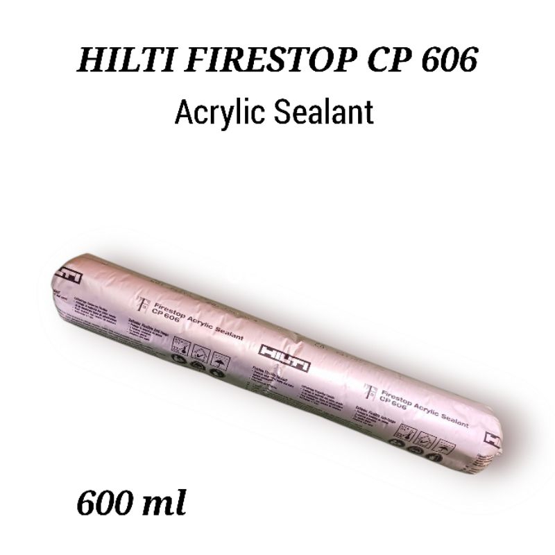 Jual Hilti Firestop CP 606 Sealan Anti Api 600 ml Grey | Shopee Indonesia