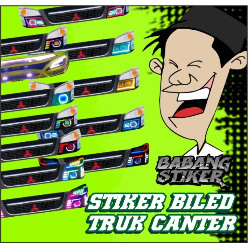 Jual stiker biled truk canter stiker truk oleng | Shopee Indonesia