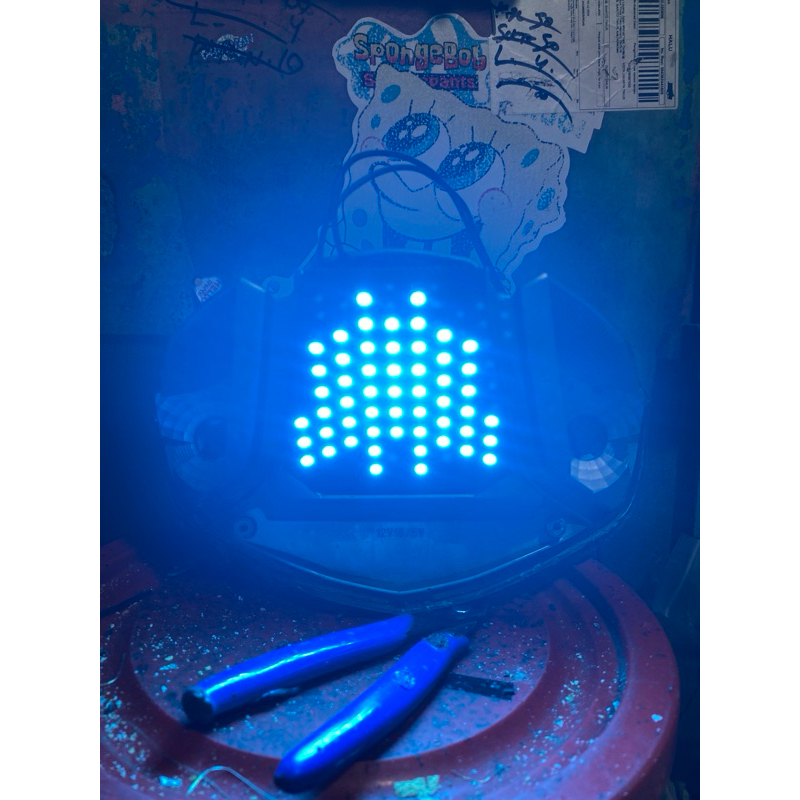 Jual lampu running led blade 110 old,5tr 8 mode otomatis,tinggal colok ...