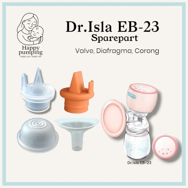 Jual Valve & Diafrgma Dr.Isla EB23 / Sparepart pompa asi dr.isla Eb23 ...