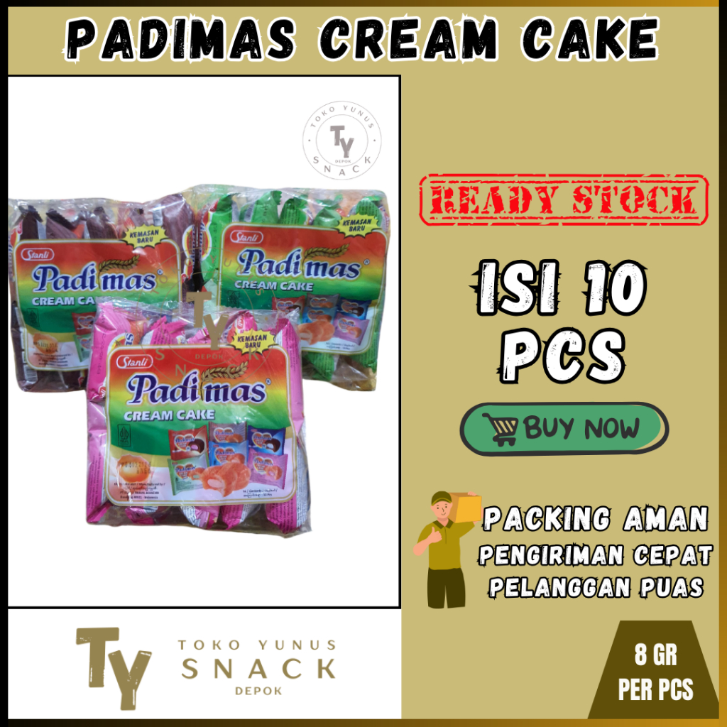 Jual PADIMAS CREAM CAKE ANEKA RASA | Shopee Indonesia