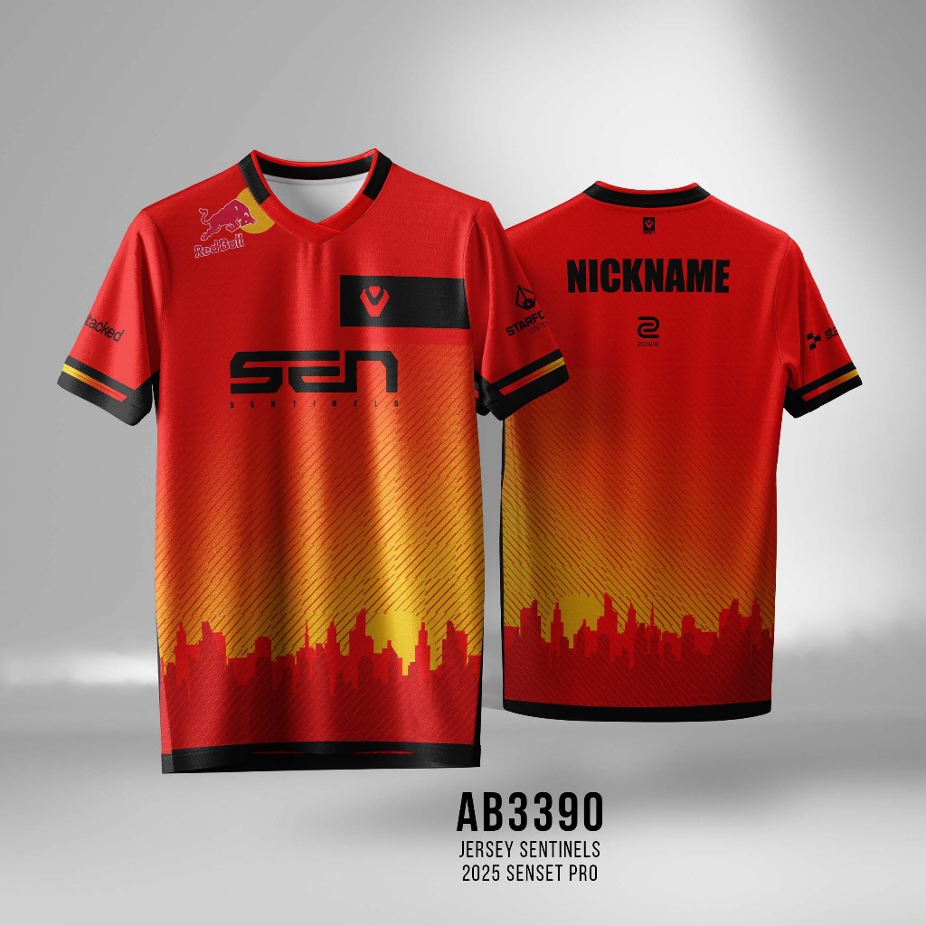 Jual Jersey Sentinels Esport 2025 senset pro | Shopee Indonesia