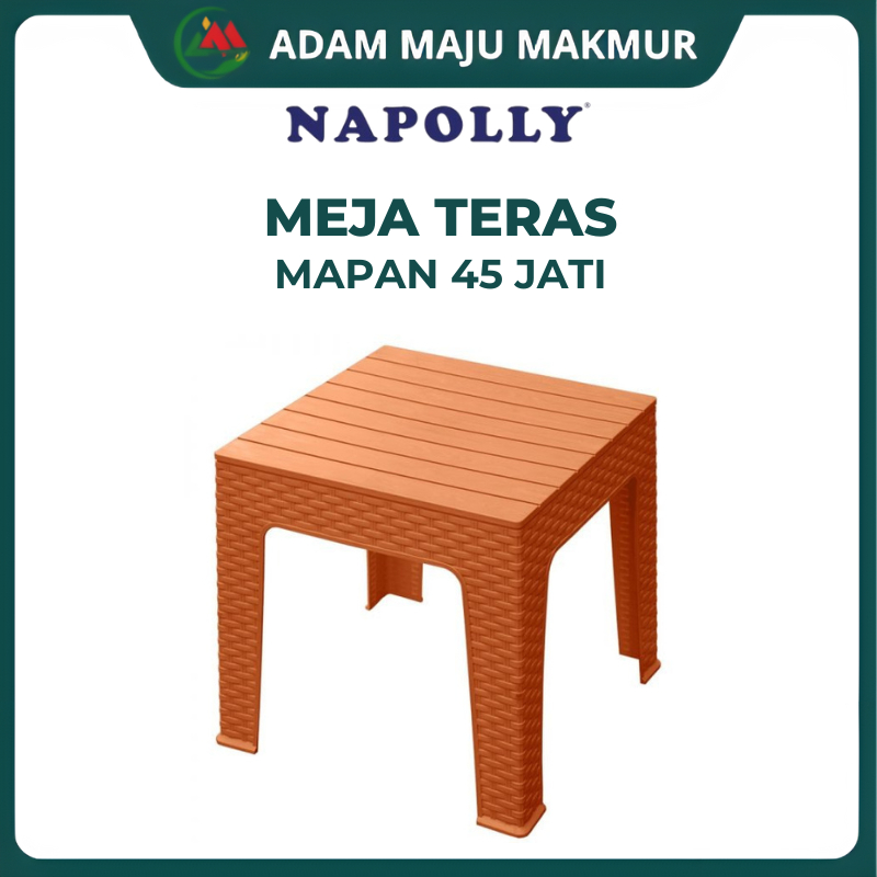 Jual Meja Teras Plastik Napolly Mapan 45 - Meja Teras Plastik Napolly ...