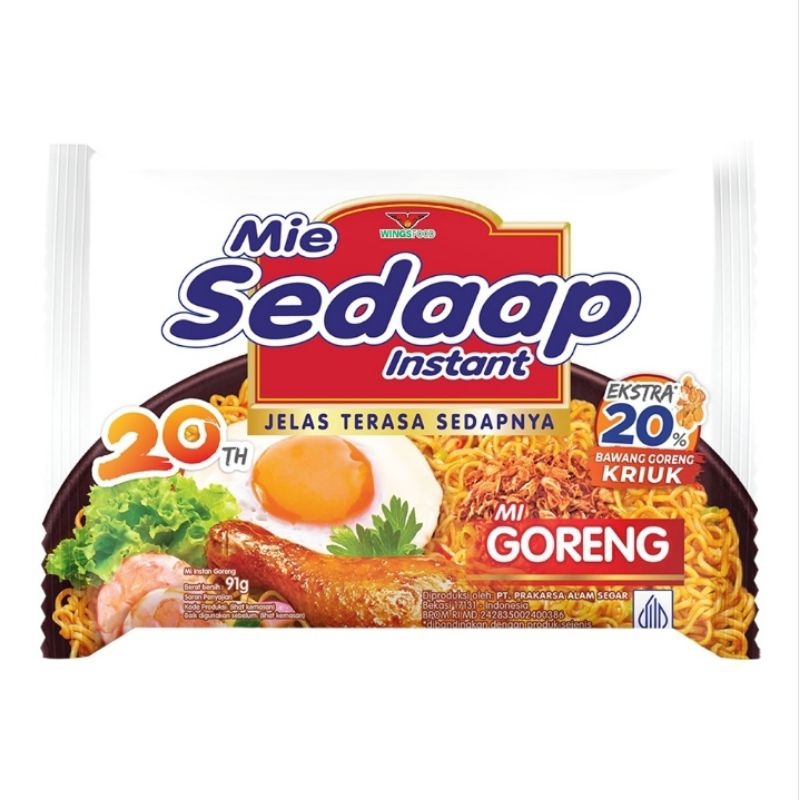 Jual Mie Instan Sedaap isi 5 (Aneka Macam Rasa) | Shopee Indonesia