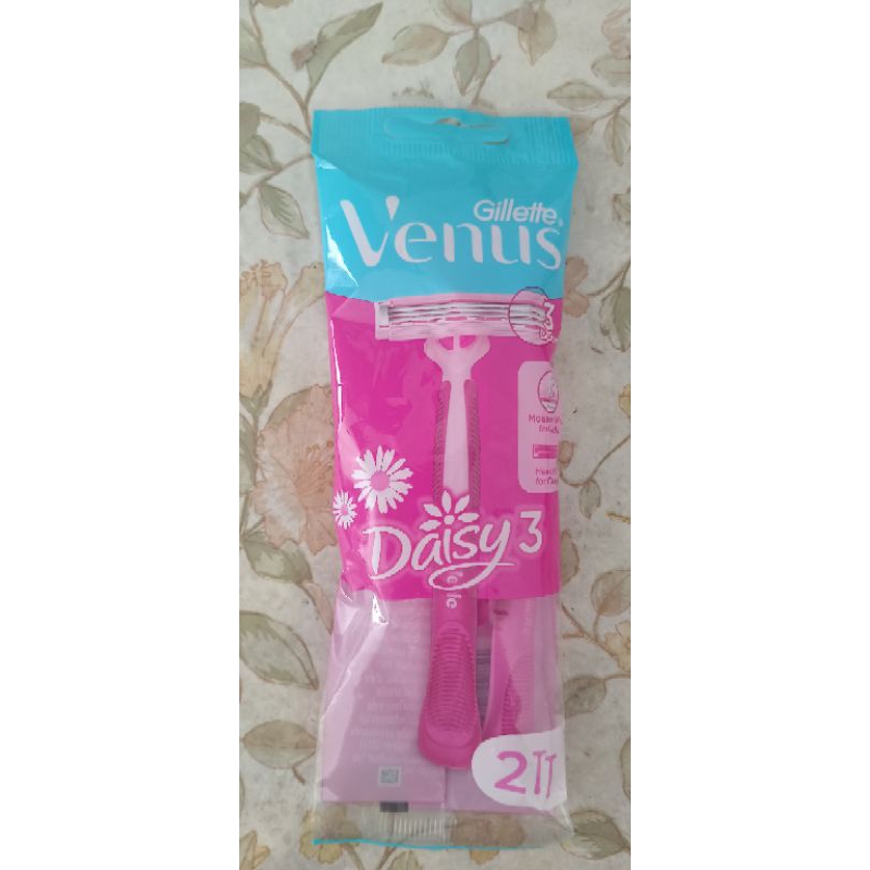 Jual Gillette Daisy / Venus Basic pisau cukur wanita 3 mata pisau ...
