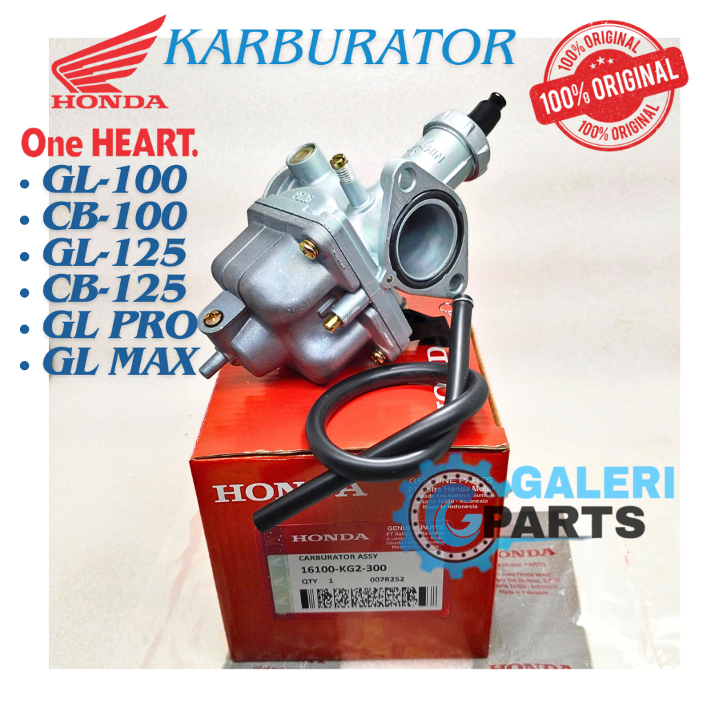Jual ORIGINAL KARBURATOR KARBU MOTOR HONDA GL PRO GL 100 CB 100 GL MAX GL PRO KUALITAS STANDAR ...