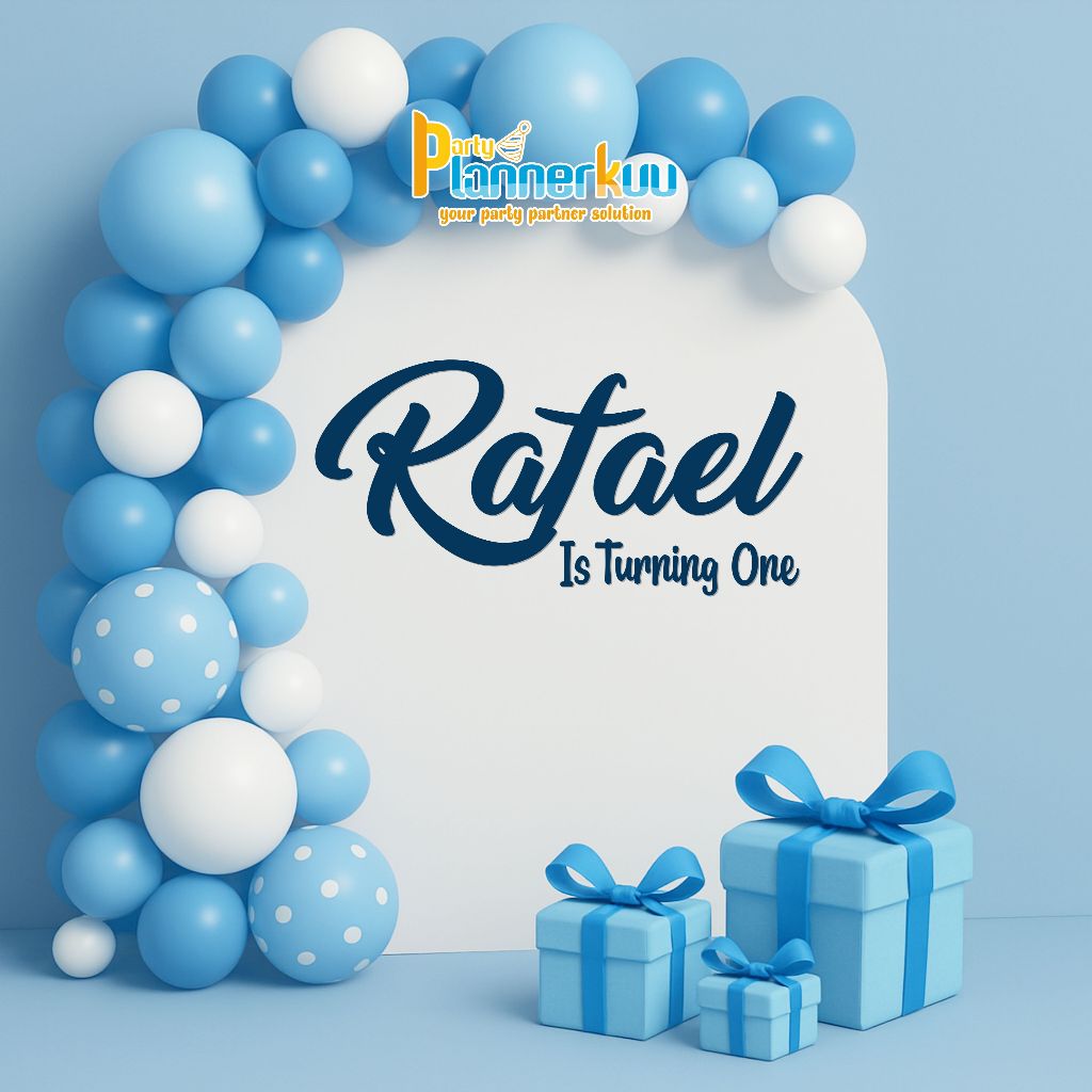 Jual Paket "Tulisan Simple" Dekorasi Ulang Tahun Is Turning One Font 3 ...