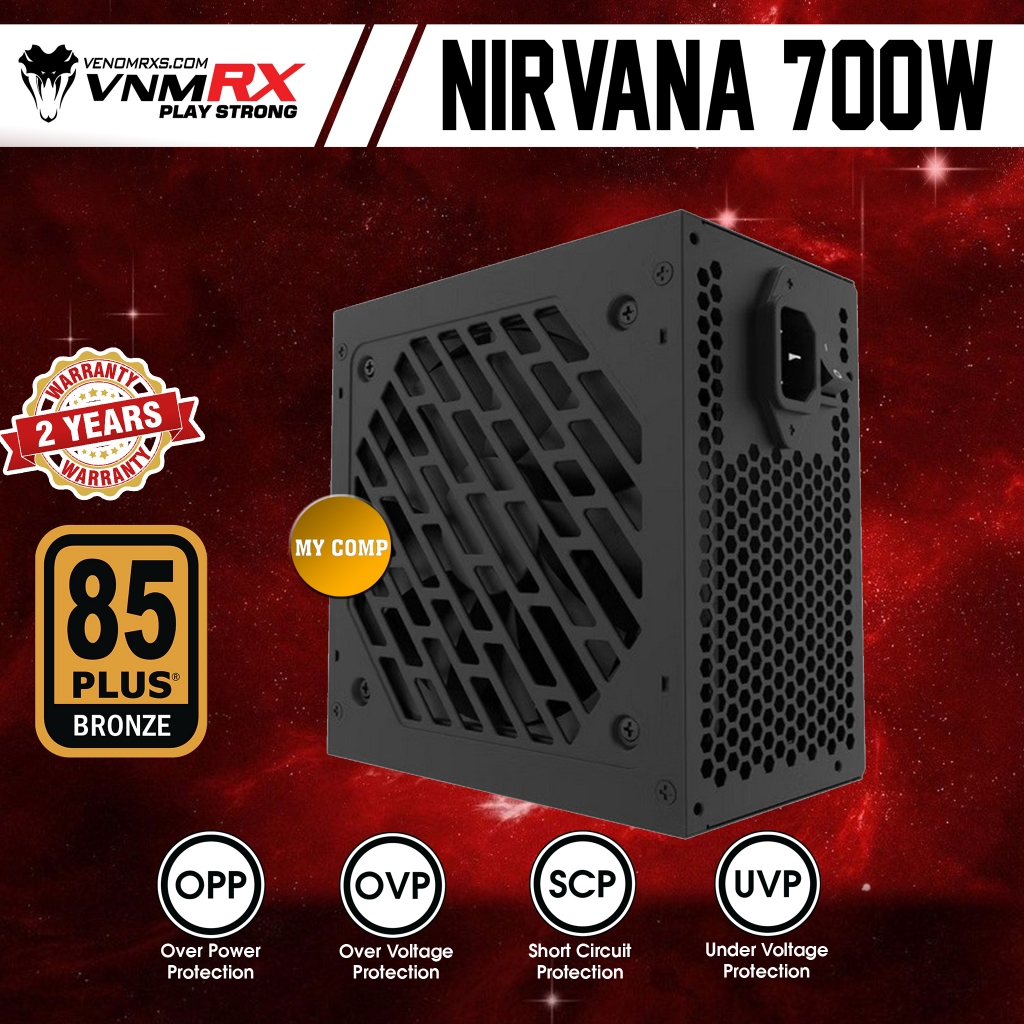 Jual Power Supply VenomRX Nirvana 700W 85+ Bronze PSU 700 Watt Venom RX ...