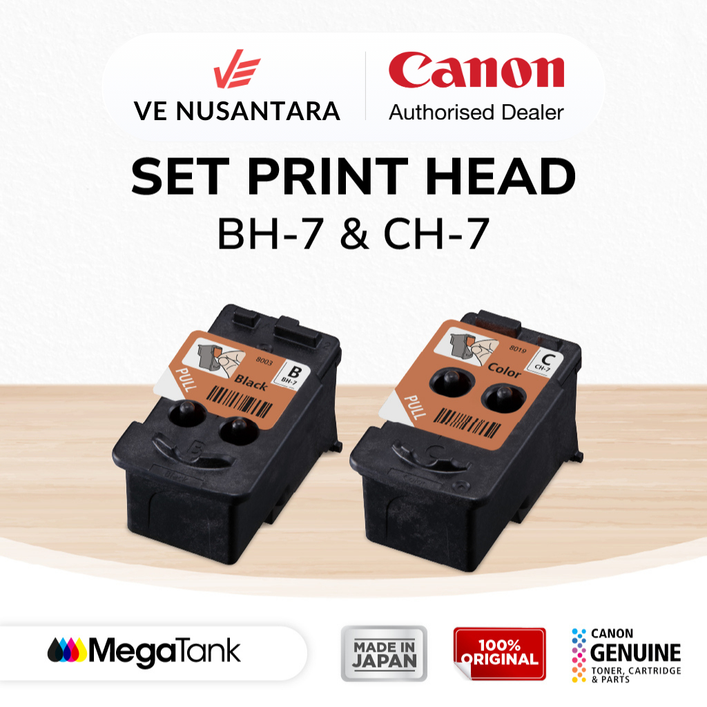 Jual Print Head Original Canon BH7 & CH7 - Set Print Head G1010 G2010 ...