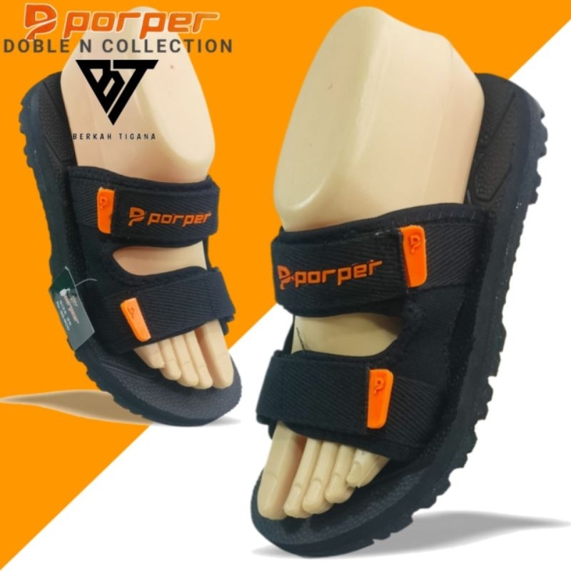 Jual SANDAL SLIP ON ANAK LKI-LAKI TANGGUNG PORPER SENDAL KOKOP SLOP ...