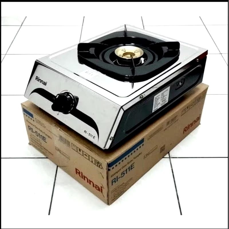 Jual Kompor Gas Rinnai 1 Tungku RI 511E / kompor rinnai 511 E / 511E / rinnai 511E | Shopee ...