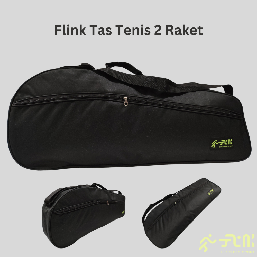 Jual Flink Tas Raket Tenis Tennis Model Slempang Jinjing Bisa isi 2 raket - Hitam | Shopee Indonesia