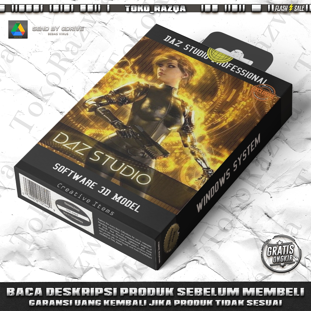 Jual Software 3D Model - DAZ Studio Professional 4 - 010525 | Shopee ...