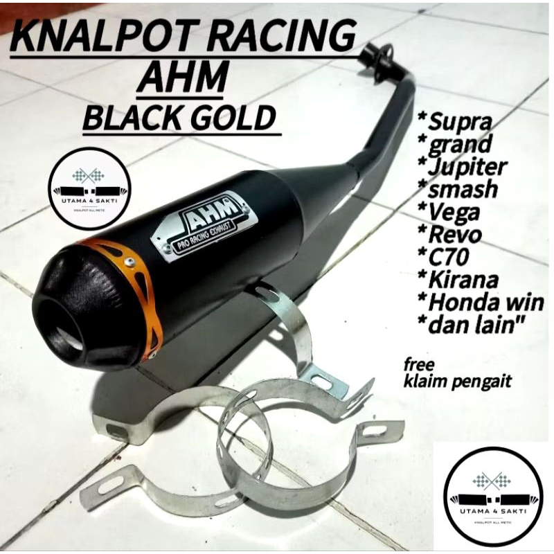 Jual Knalpot Racing AHM Supra Jupiter Kharisma Revo Vega Blade Kirana ...