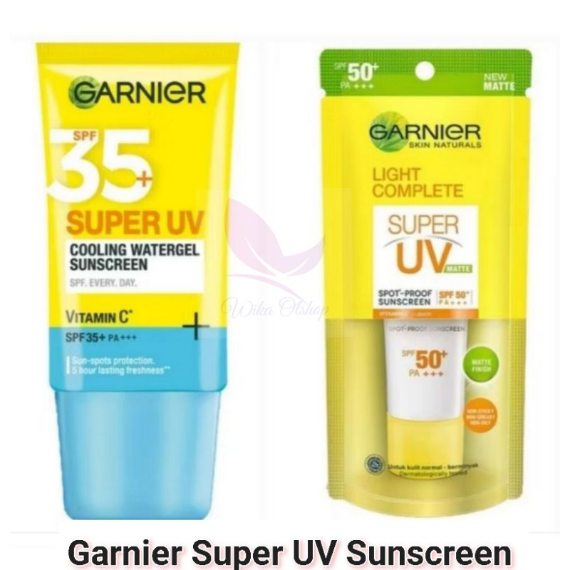 Jual Garnier Super UV Sunscreen SPF 35+ PA+++ 20ml | Shopee Indonesia