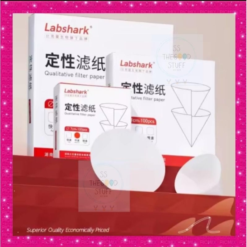 Jual 100pcs/Pack Kertas Saring Bulat Kertas Filter Laboratorium ...