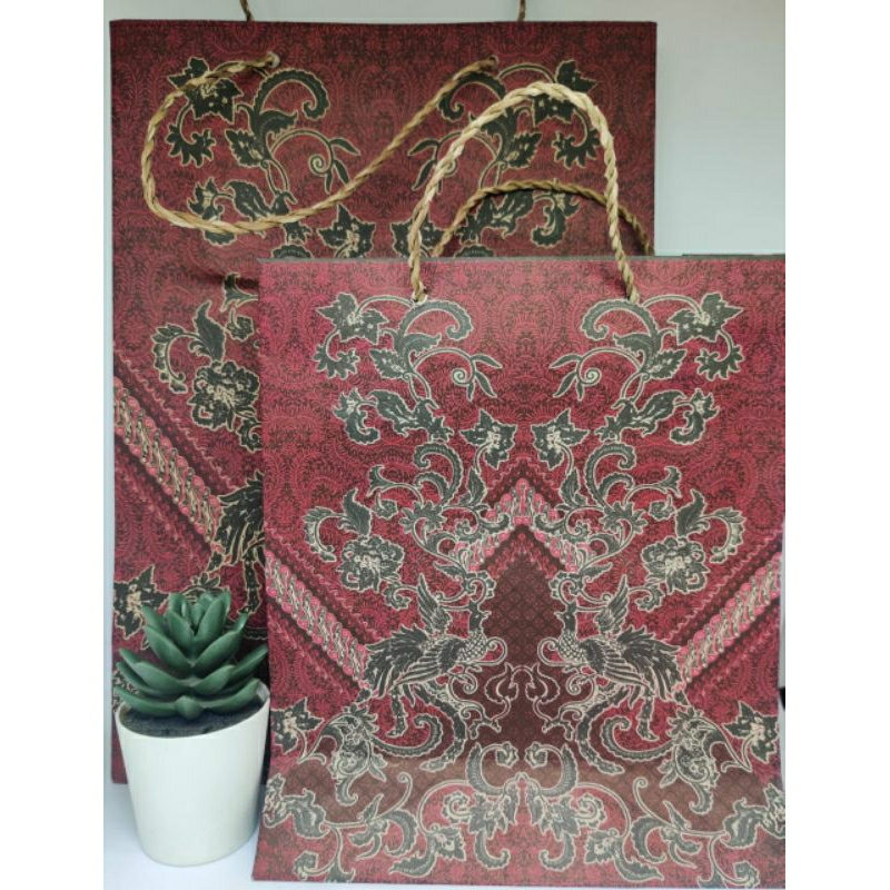 Jual paperbag motif batik kecil | Shopee Indonesia