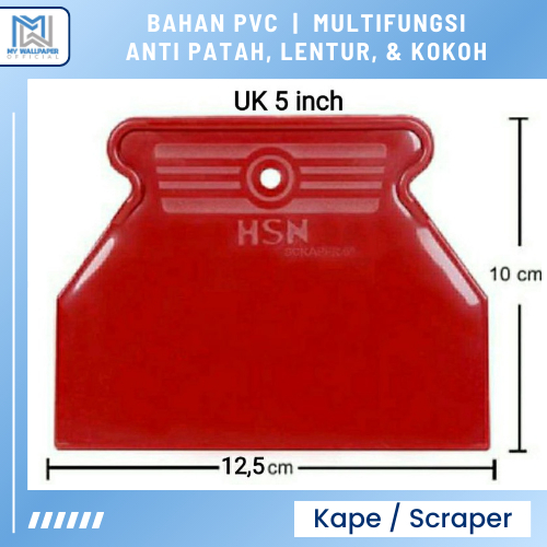 Jual Kape Plastik Kape PVC Alat Dempul Alat Plamir Cat Alat Dempul ...