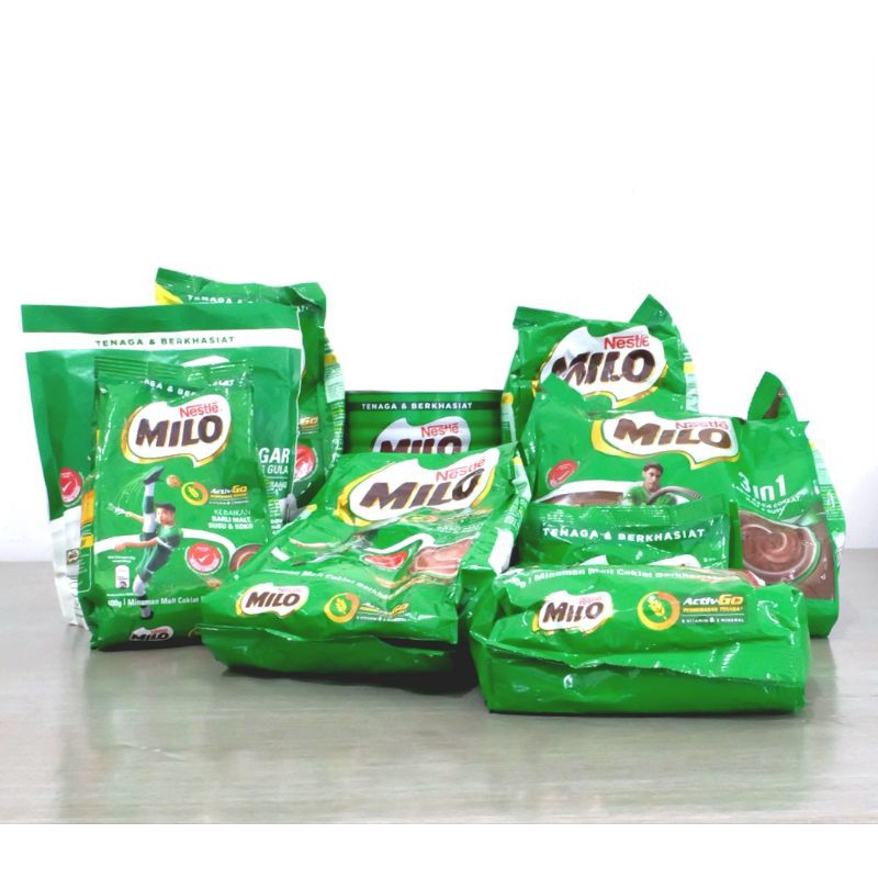 Jual Milo Susu Coklat Minuman Bubuk Coklat Activ-Go Nestle Original ...