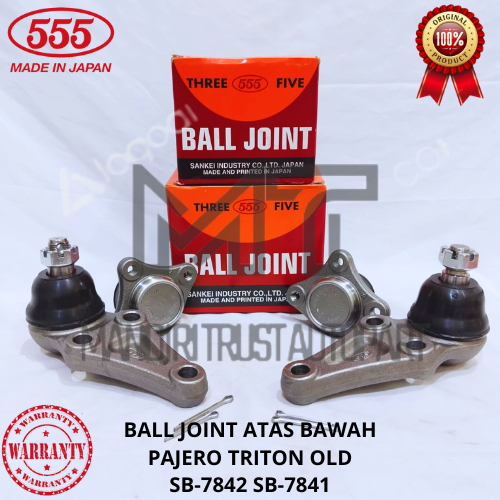 Jual BALL JOINT ATAS BAWAH PAJERO SPORT TRITON OLD UP LOW 1SET 555 ...