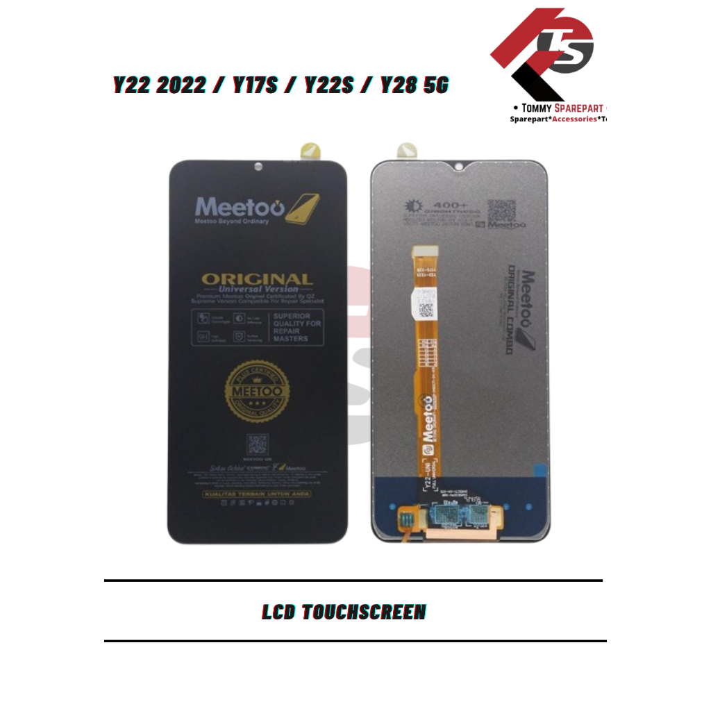 Jual Lcd Touchscreen Vivo Y22 2022 / Y17s / Y22s / Y28 5G Kualitas Original Meetoo | Shopee ...