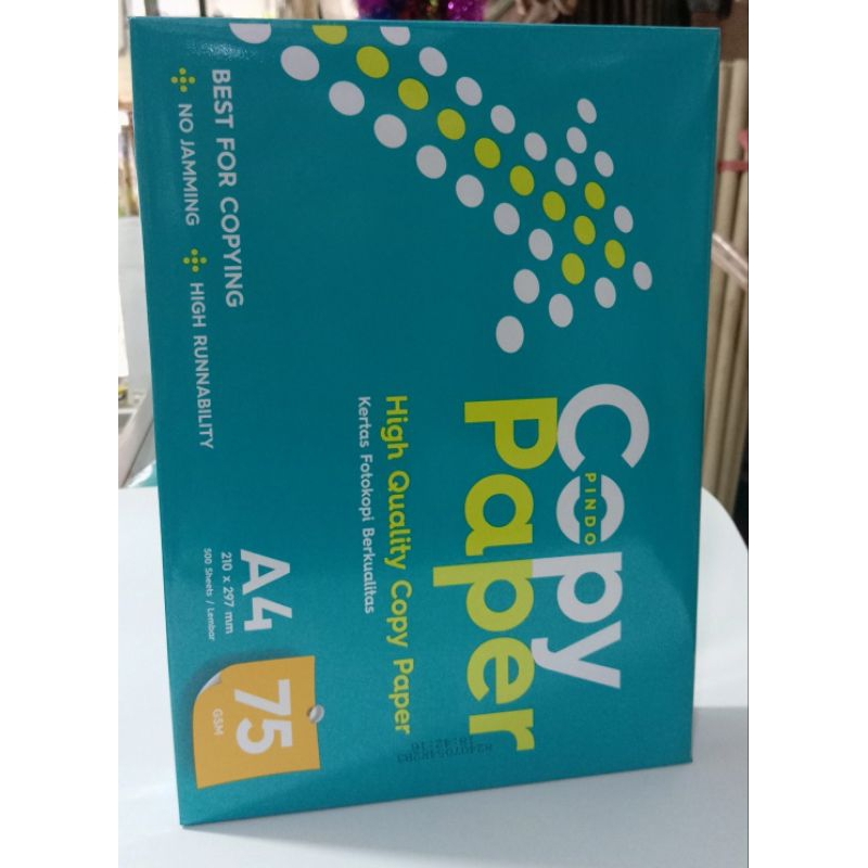 Jual KERTAS HVS COPY PAPER A4 1 RIM , KERTAS PHOTO COPY, KERTAS PRINT ...
