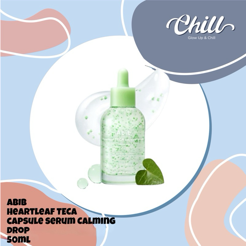 Jual Abib Heartleaf TECA capsule serum Calming drop 50ml | Shopee Indonesia