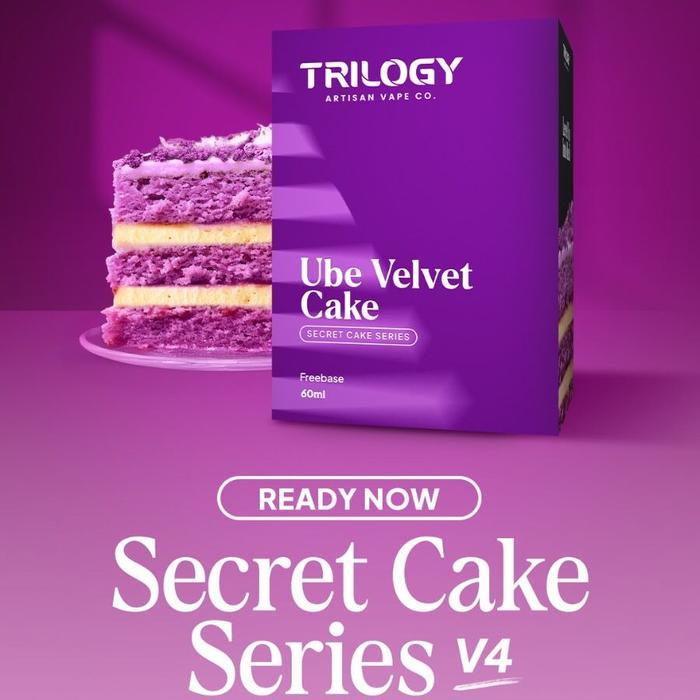 Jual Secret V4 Ube Velvet Cake 60ML by Trilogy x Jvape | Shopee Indonesia