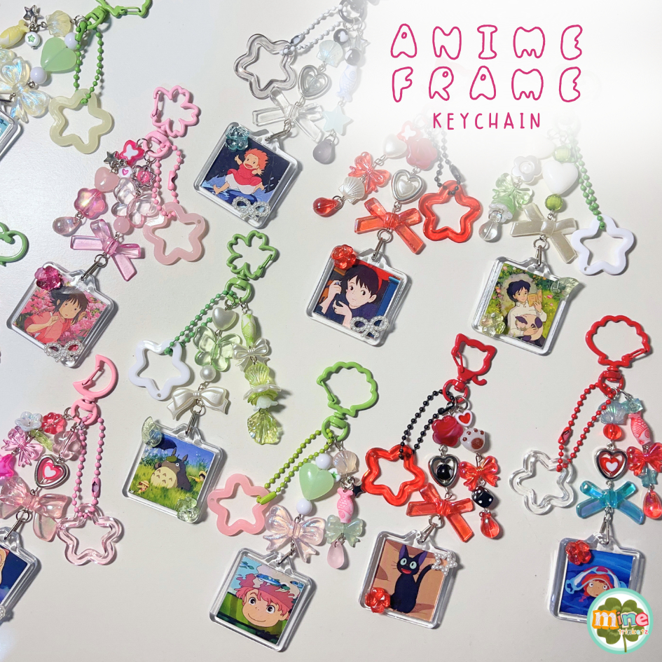 Jual Anime Frame Keychain I Ghibli Keychain I Killua Keychain I Attack ...