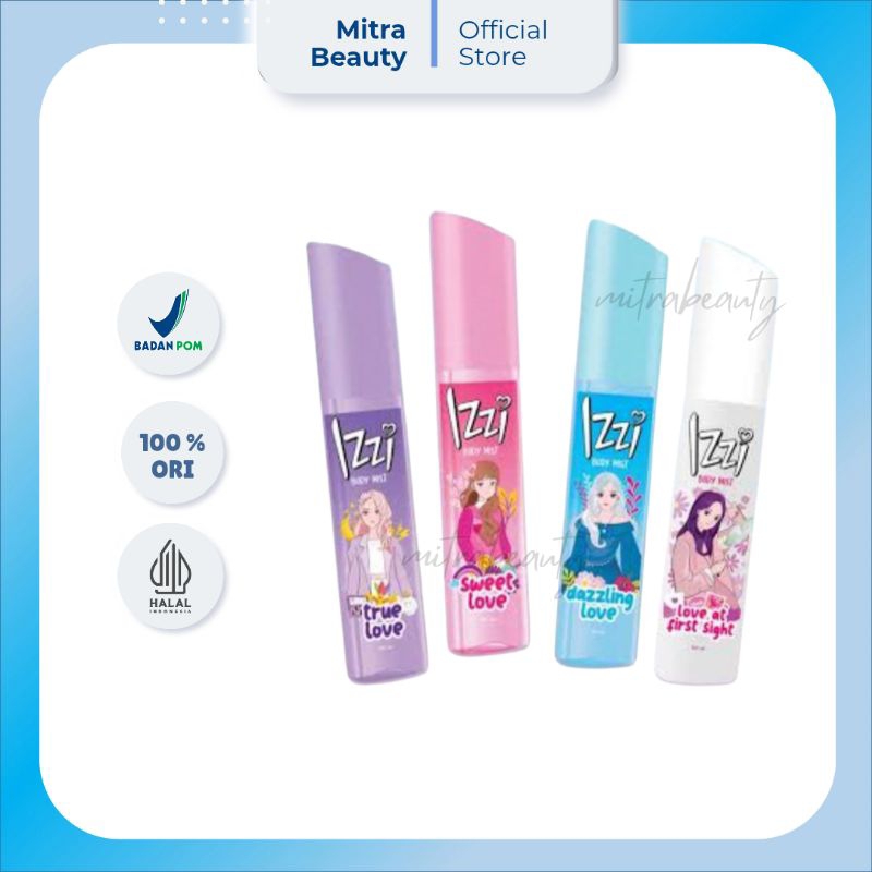 Jual Izzi Body Mist Spray Eau De Toilette 100 ml | Shopee Indonesia