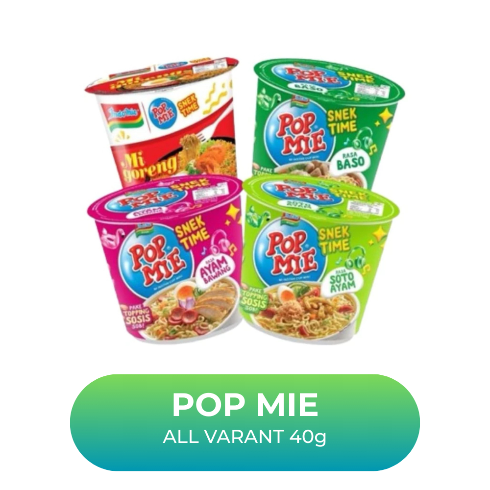 Jual Pop Mie Instant Mini - Mie Cup 40g | Shopee Indonesia