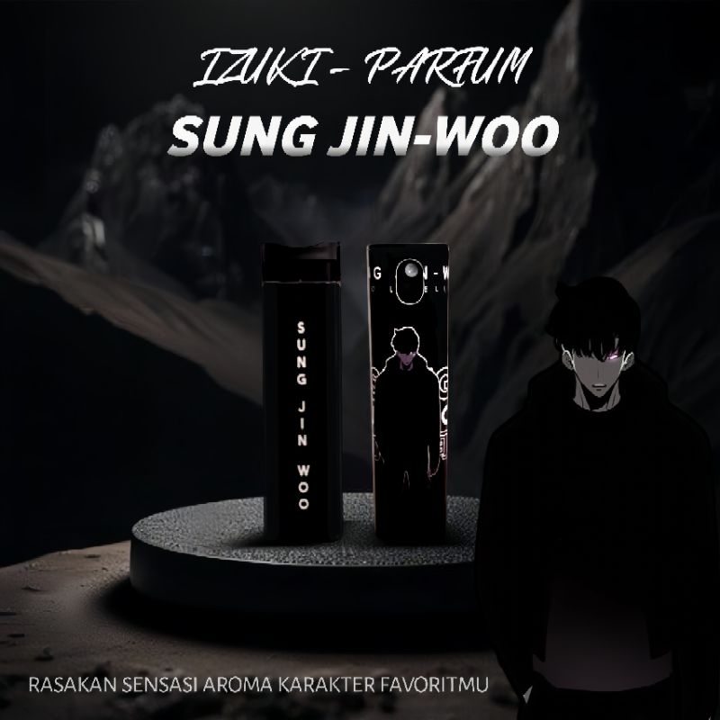 Jual Parfum Anime Sung Jin Woo | Solo Leveling | Aroma Khas Karakter ...
