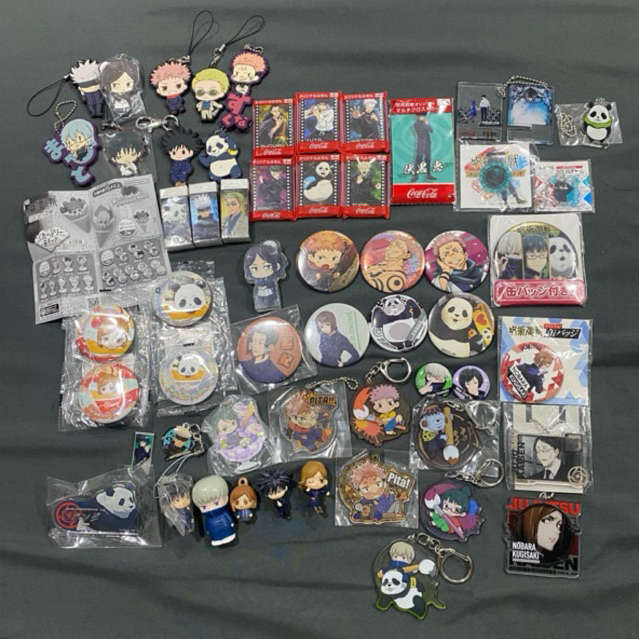 Jual OFFICIAL MERCH Jujutsu Kaisen JJK Acrylic Keychain Toji Utahime Yu ...