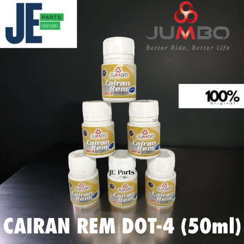 Jual MINYAK REM OLI REM CAIRAN REM JUMBO DOT 4 PUTIH 50ML | Shopee ...