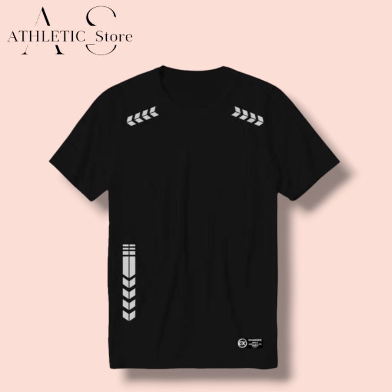 Jual Baju Running Pria Wanita kaos olahraga bahan Dryfit premium bisa ...