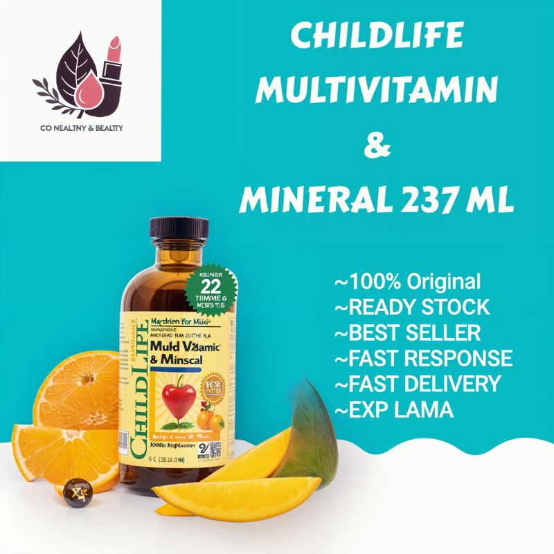 Jual CHILDLIFE Child Life MULTIVITAMIN & MINERAL- Multivitamin dan ...