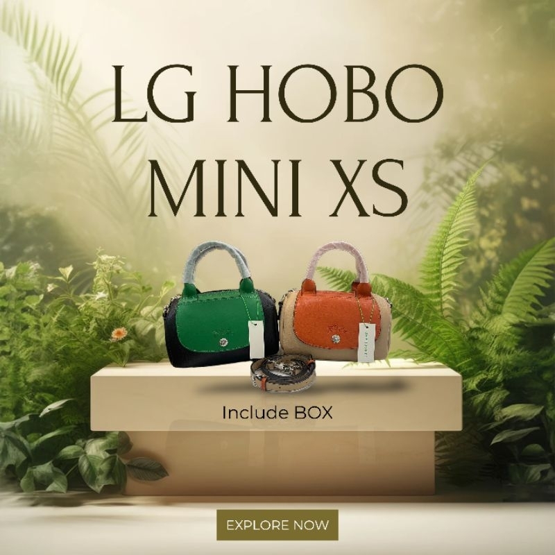 Jual Tas selempang xtra Xs Hobo mini 2warna LG fullset box | Shopee ...
